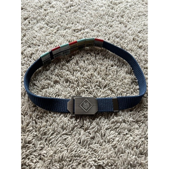 Other | Cub Scouts Wolf Belt 3 Sm 7 Slides Loops Achievement Metals ...